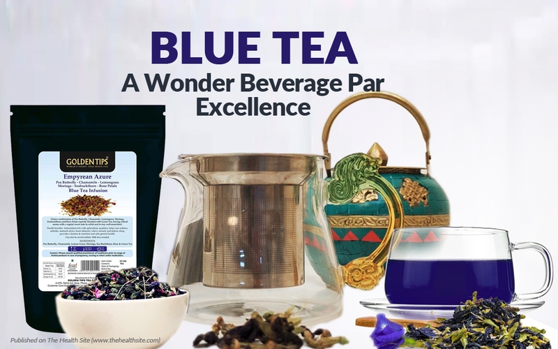 Amazing Health Benefits of Blue Tea ( Butterfly Pea Flower) – Golden Tips