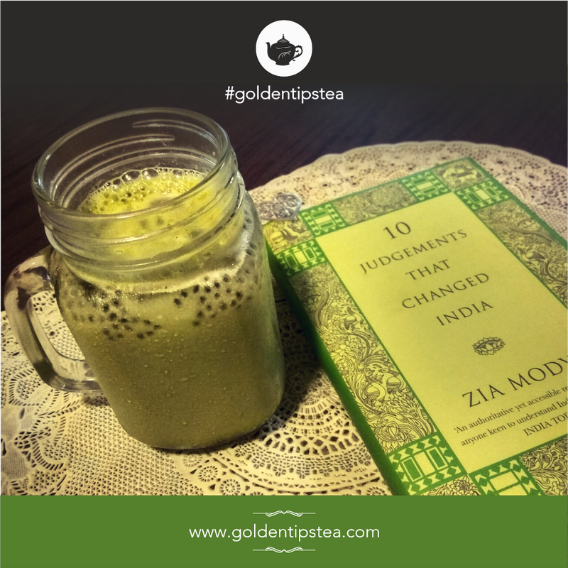 How to Make Matcha Iced Tea with Golden Tips Matcha