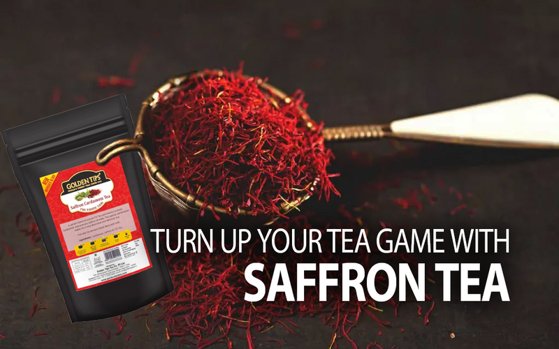 Easy Saffron Tea Recipe With Tips – Golden Tips
